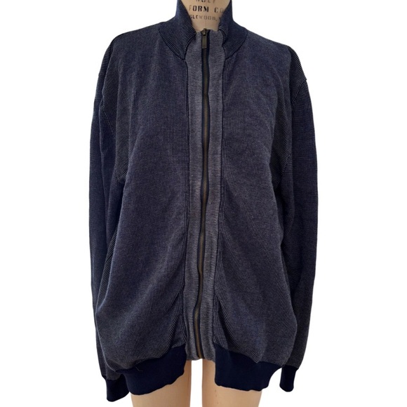 Rochas | Jackets & Coats | Rochas Paris Zip Up Track Jacket In Navy ...